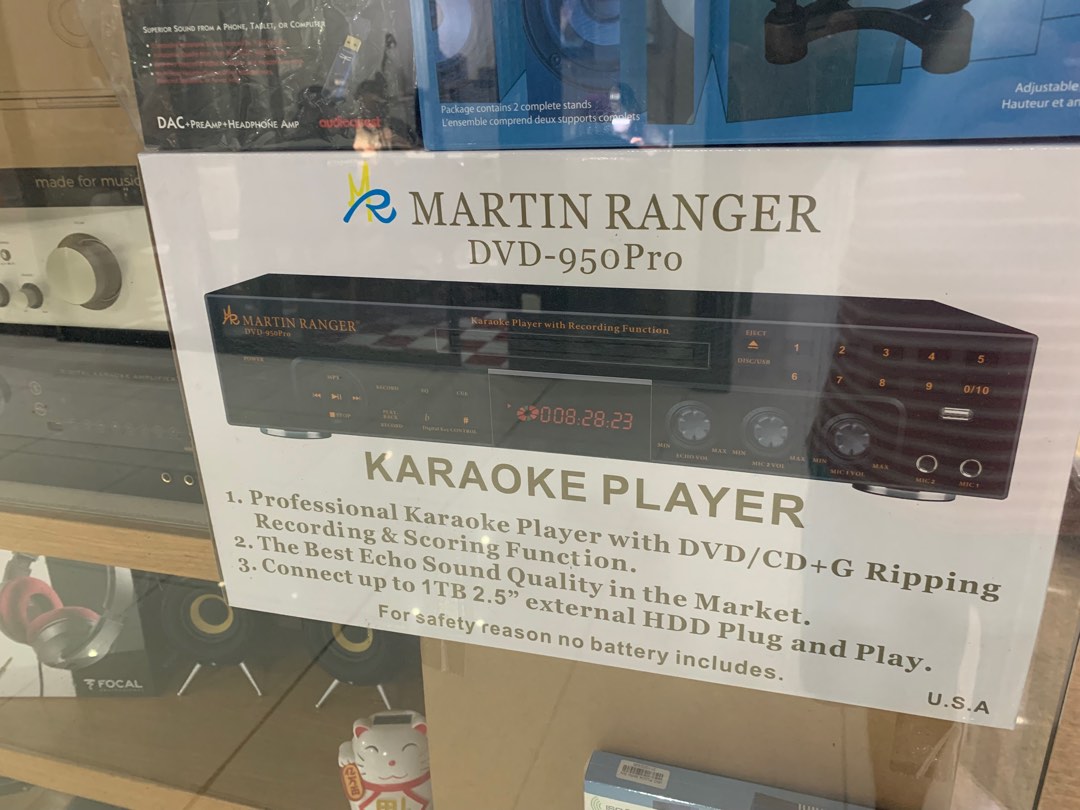 martin ranger martin roland dvd player karaoke 1 year warranty same day ...