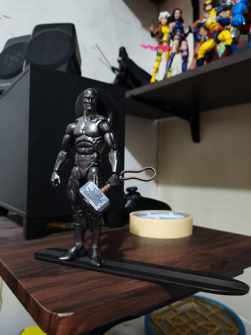 Marvel Legends Silver Surfer Worthy Obsidian Surfer on Carousell