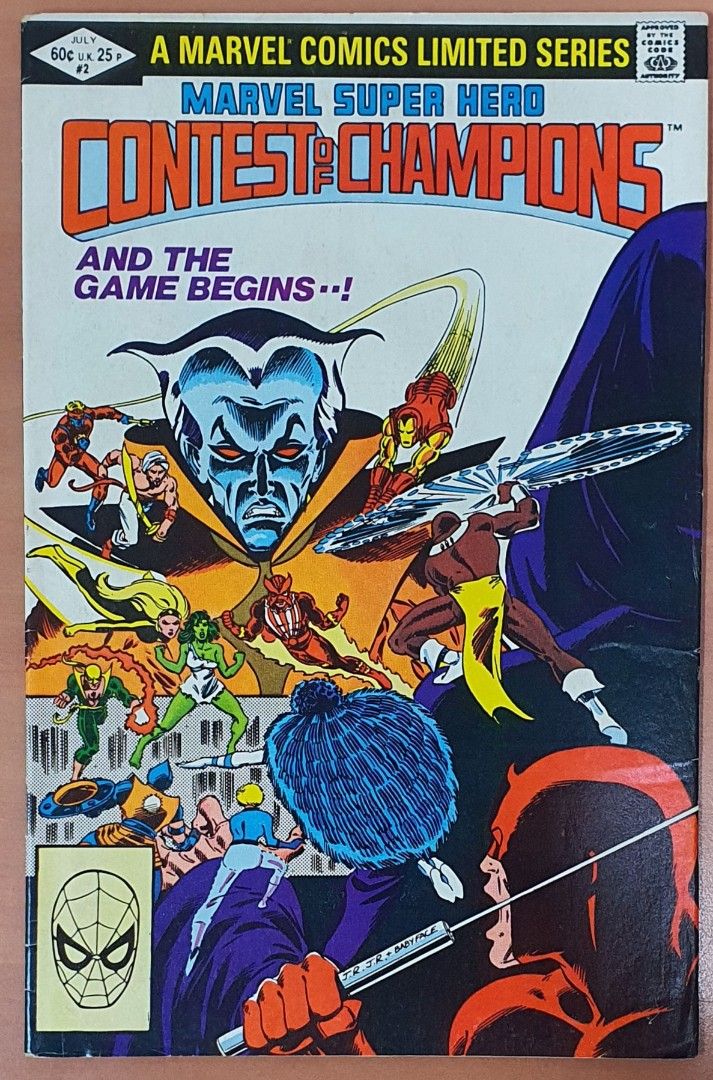 Marvel Super Hero Contest of Champions No.1-3 comics, Hobbies & Toys ...