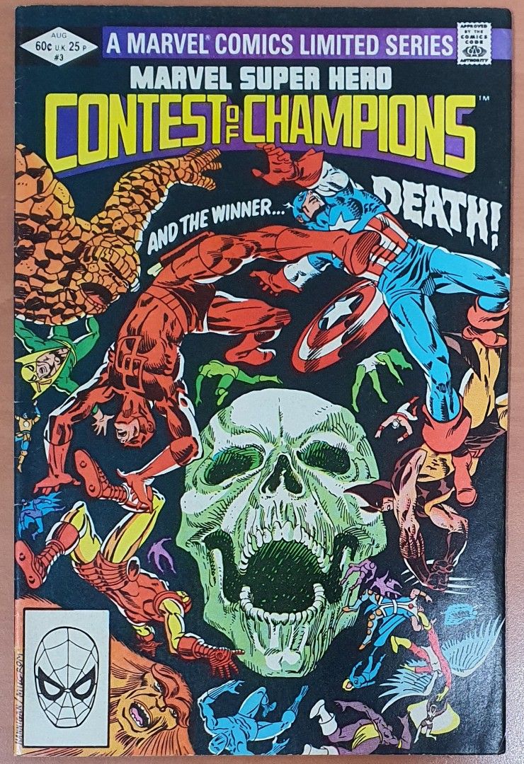 Marvel Super Hero Contest of Champions No.1-3 comics, Hobbies & Toys ...