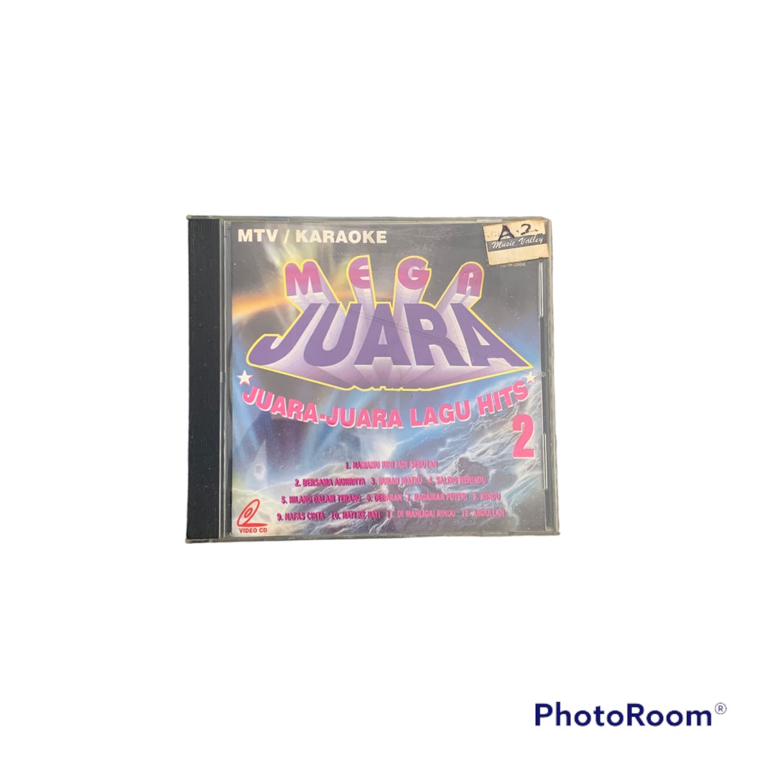 Mega Juara; Juara Lagu Lagu Hits 2 (Karaoke VCD), Hobbies & Toys, Music ...