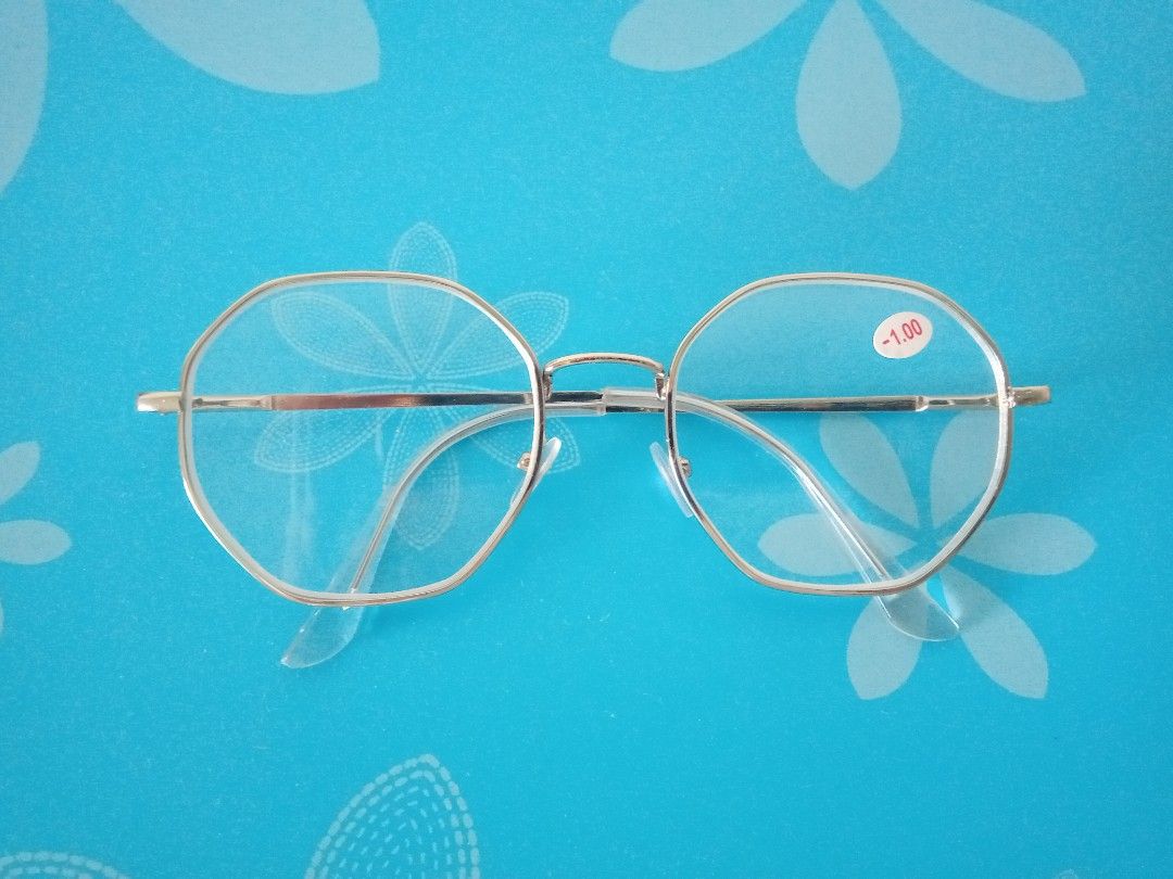 Metal Frame Myopia Spectacles, Women's Fashion, Watches & Accessories ...
