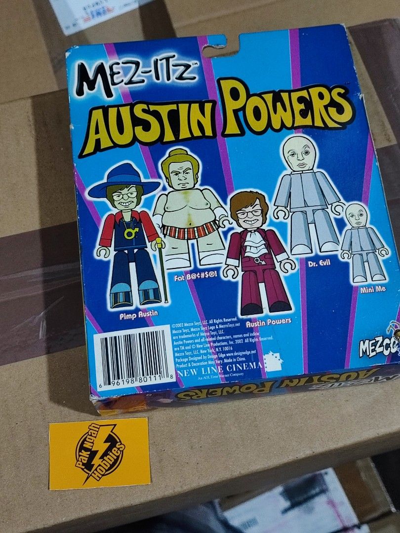 Mezco Mez-It Austin Powers, Hobbies & Toys, Toys & Games on Carousell