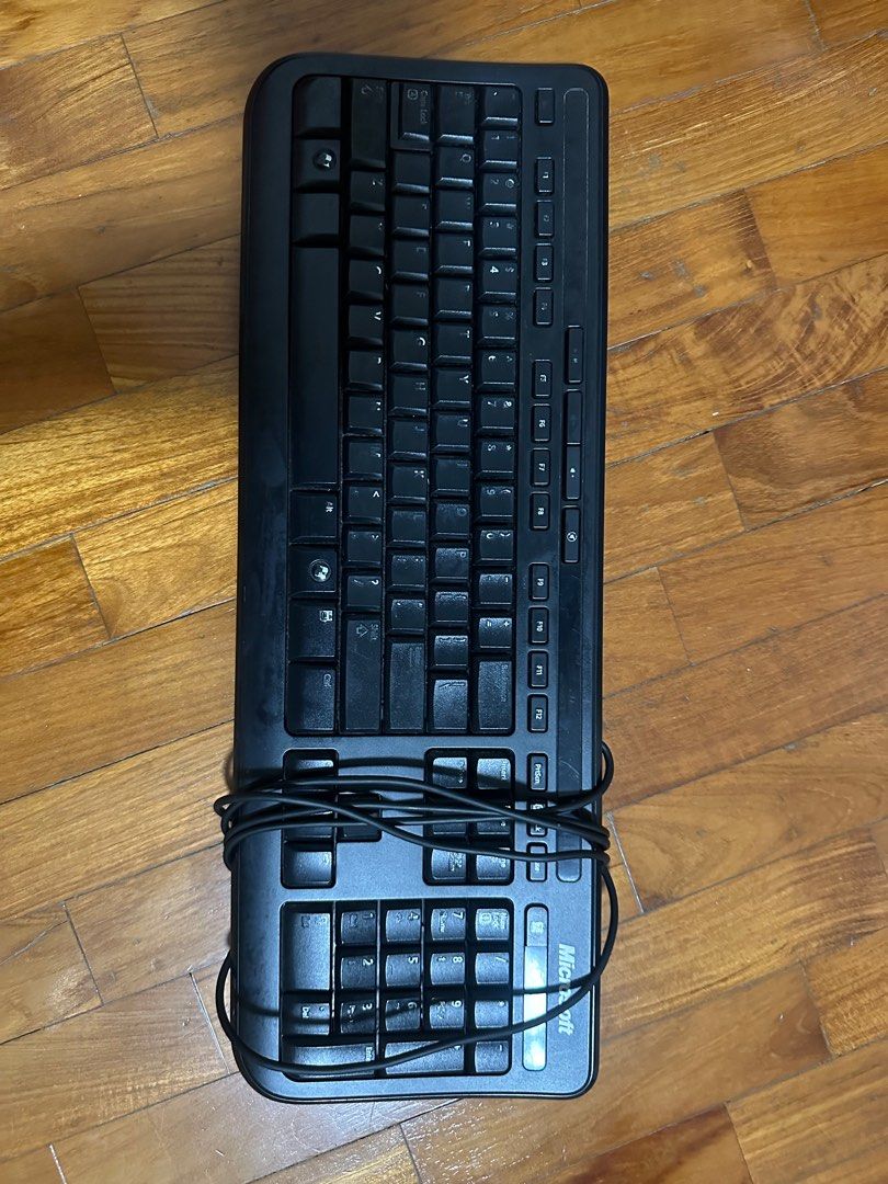 Microsoft Wired Keyboard 600, Computers & Tech, Parts & Accessories ...