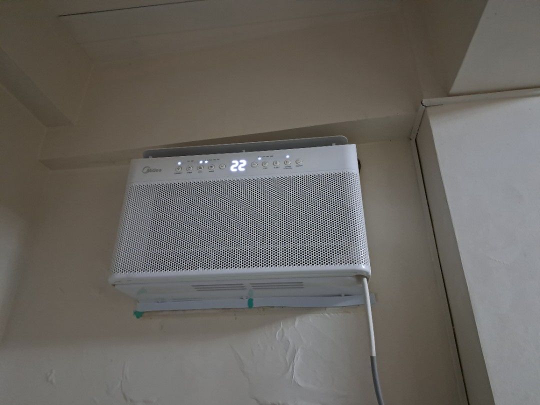 Midea 1.5hp inverter window type, TV & Home Appliances, Air ...