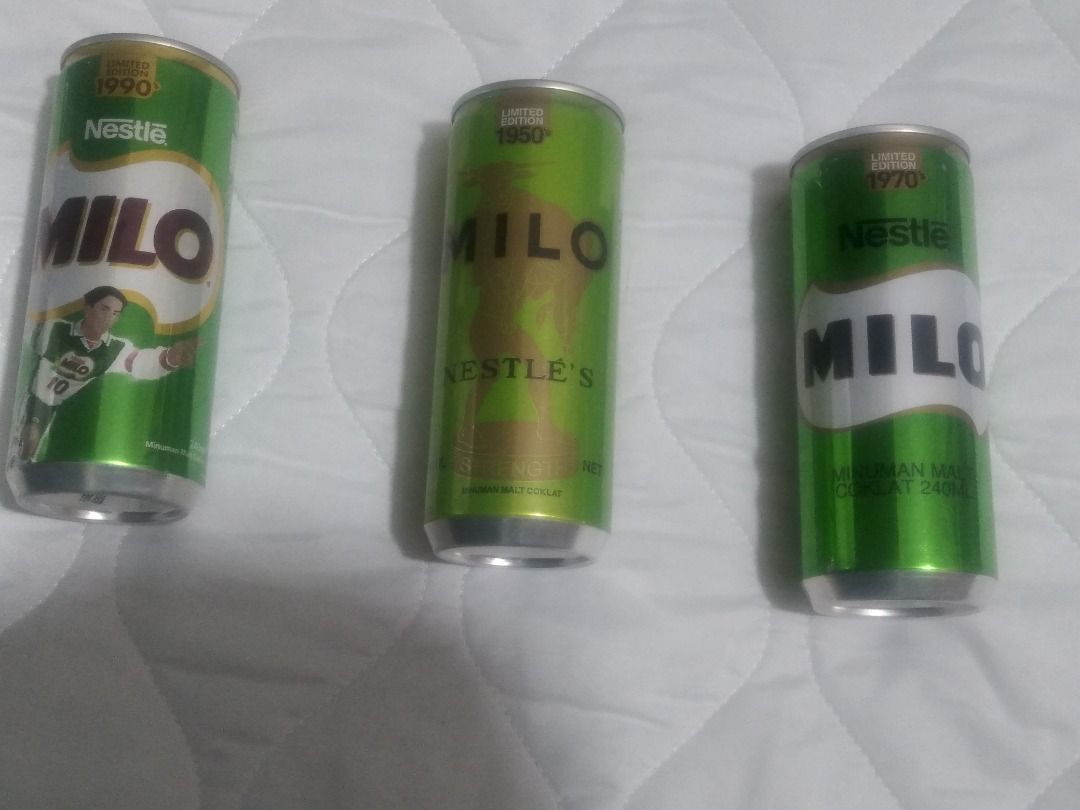 Milo tin sempena 70 tahun Milo (tahun 2020), Hobbies & Toys ...