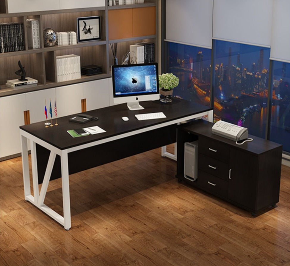 Modern Minimalistic Study Table Office Table Computer Table, Furniture ...