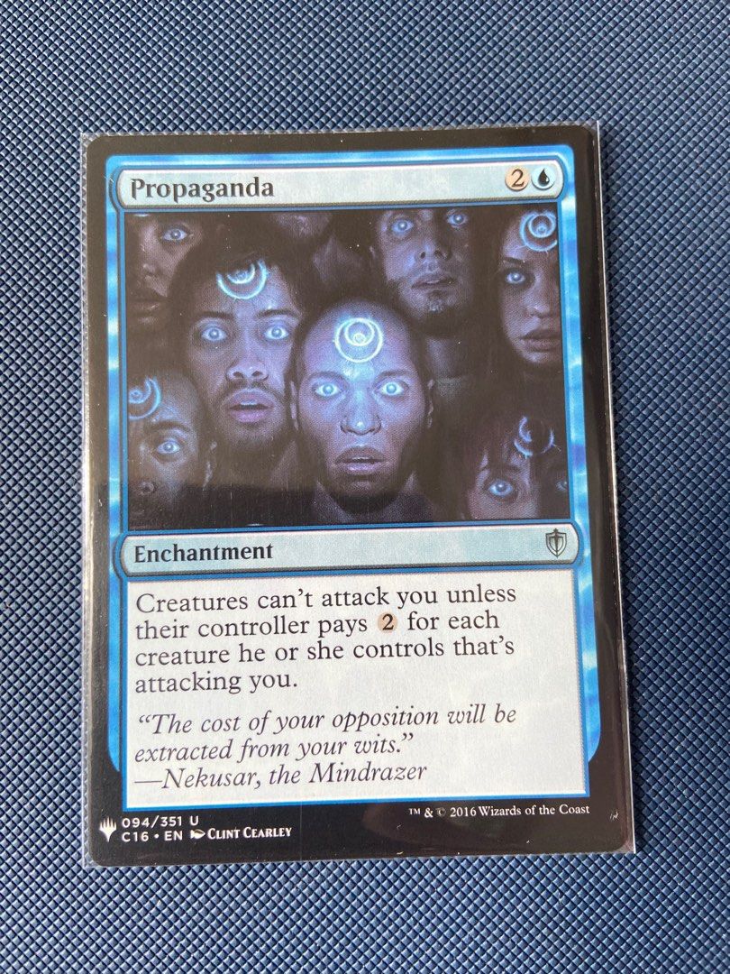 Mtg / Propaganda / NM, 興趣及遊戲, 玩具 & 遊戲類 - Carousell