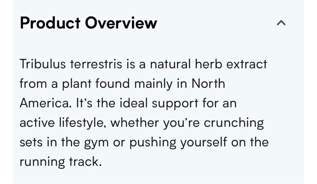 MyProtein Tribulus Terrestris 90 Capsules, Health & Nutrition, Health ...