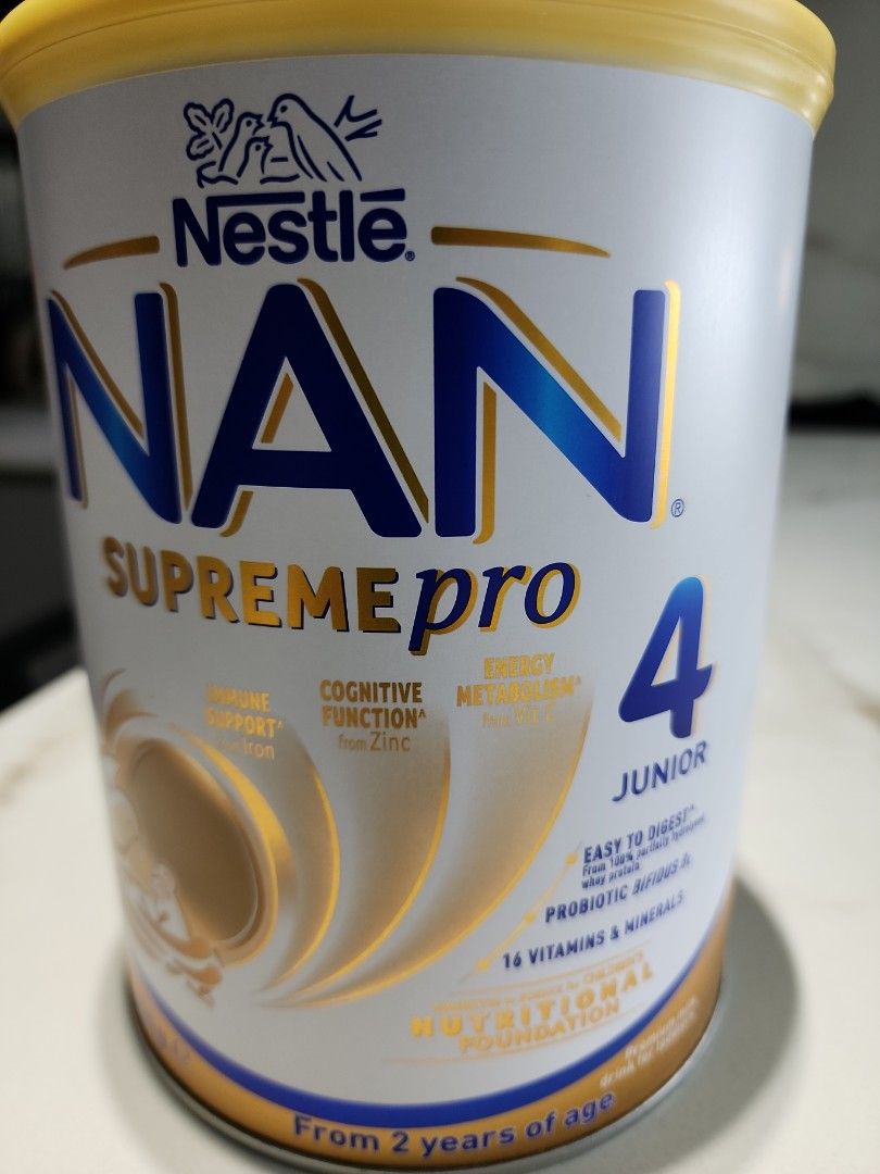 NAN Supreme Pro 4 Nestle formula milk, Babies & Kids, Nursing & Feeding ...