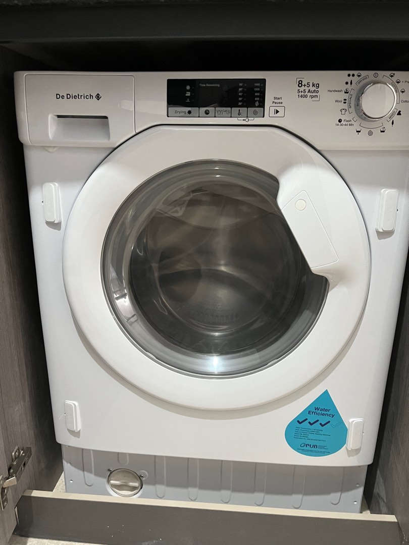 New washing machine washer and dryer De Dietrich, TV & Home Appliances ...