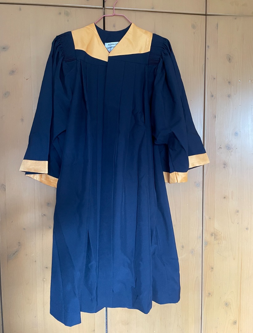 Ngee Ann Poly Graduation Gown, Women's Fashion, Dresses & Sets, Evening ...