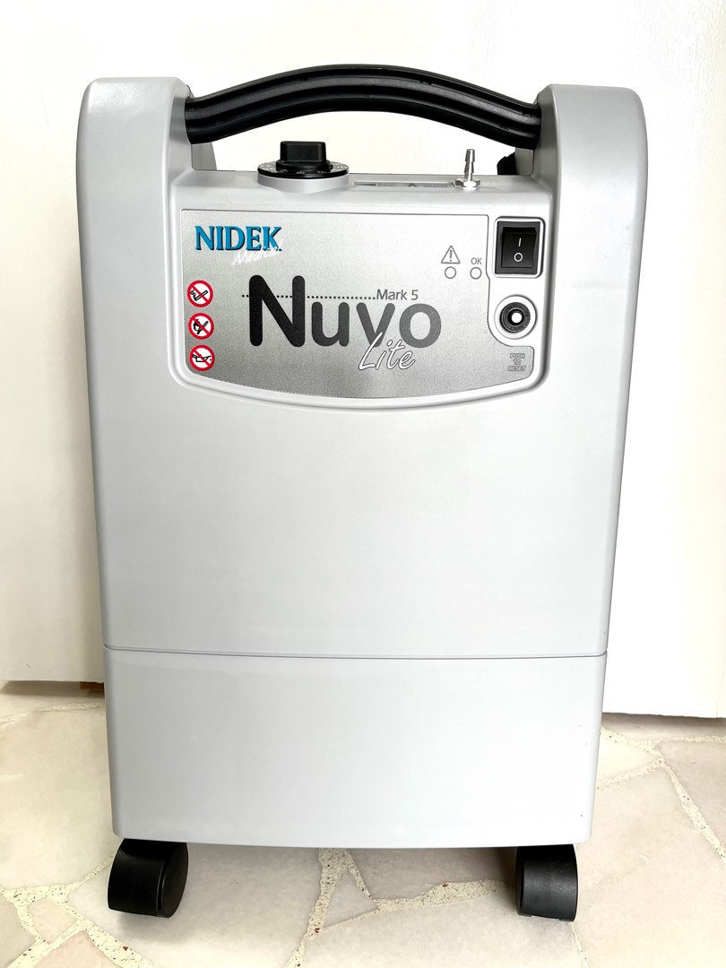 Nidek Nuvo Oxygen Concentrator, Health & Nutrition, Assistive ...
