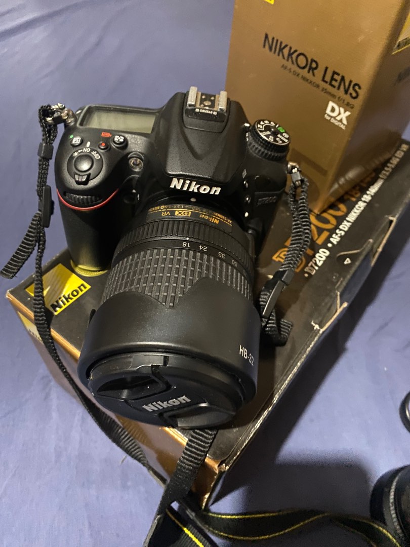 Nikon d7200 (Good as new), Photography, Cameras on Carousell