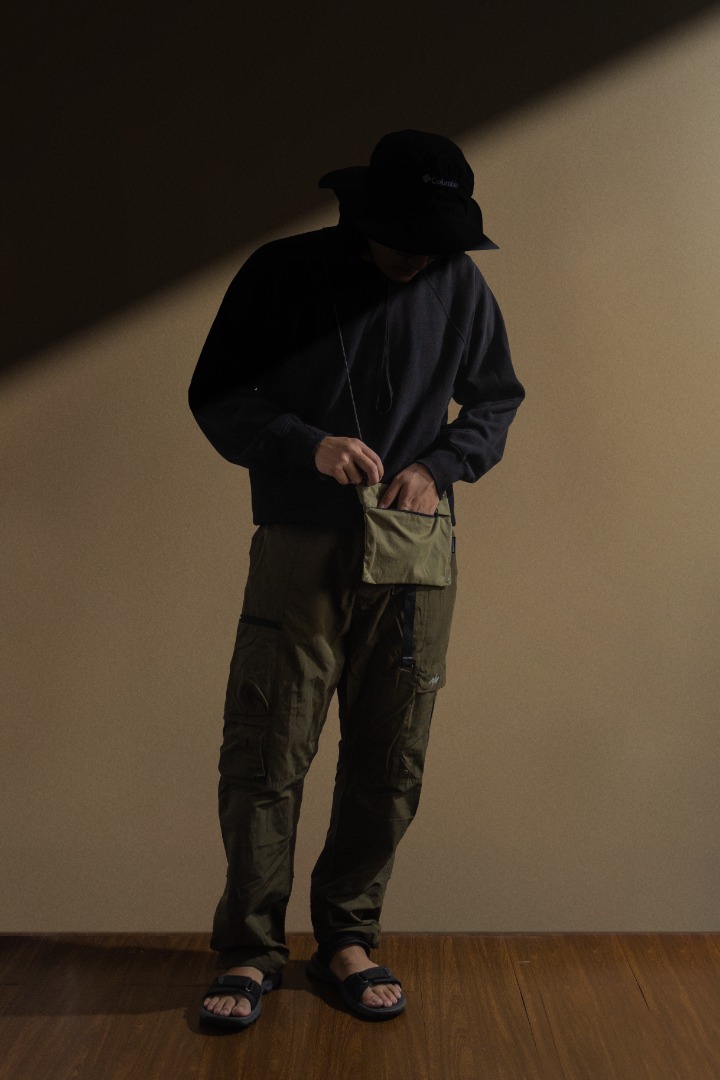 Nine point nine Cargo Pants and Shorts with pocket sling bag (AS PACK ...