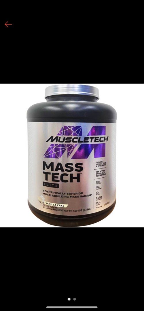 Nitro Tech Mass Gainer Health And Nutrition Health Supplements Sports And Fitness Nutrition On