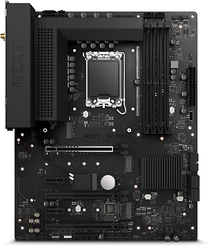 NZXT N7 Z690 Motherboard - N7-Z69XT-B1 - Intel Z690 chipset (Supports ...