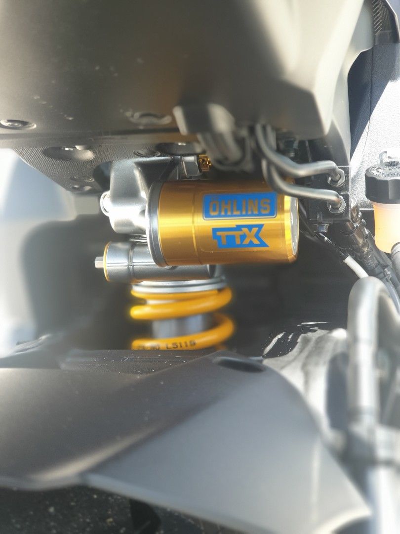 Ohlins ttx gp Yamaha R1, Motorcycles, Motorcycle Accessories on Carousell