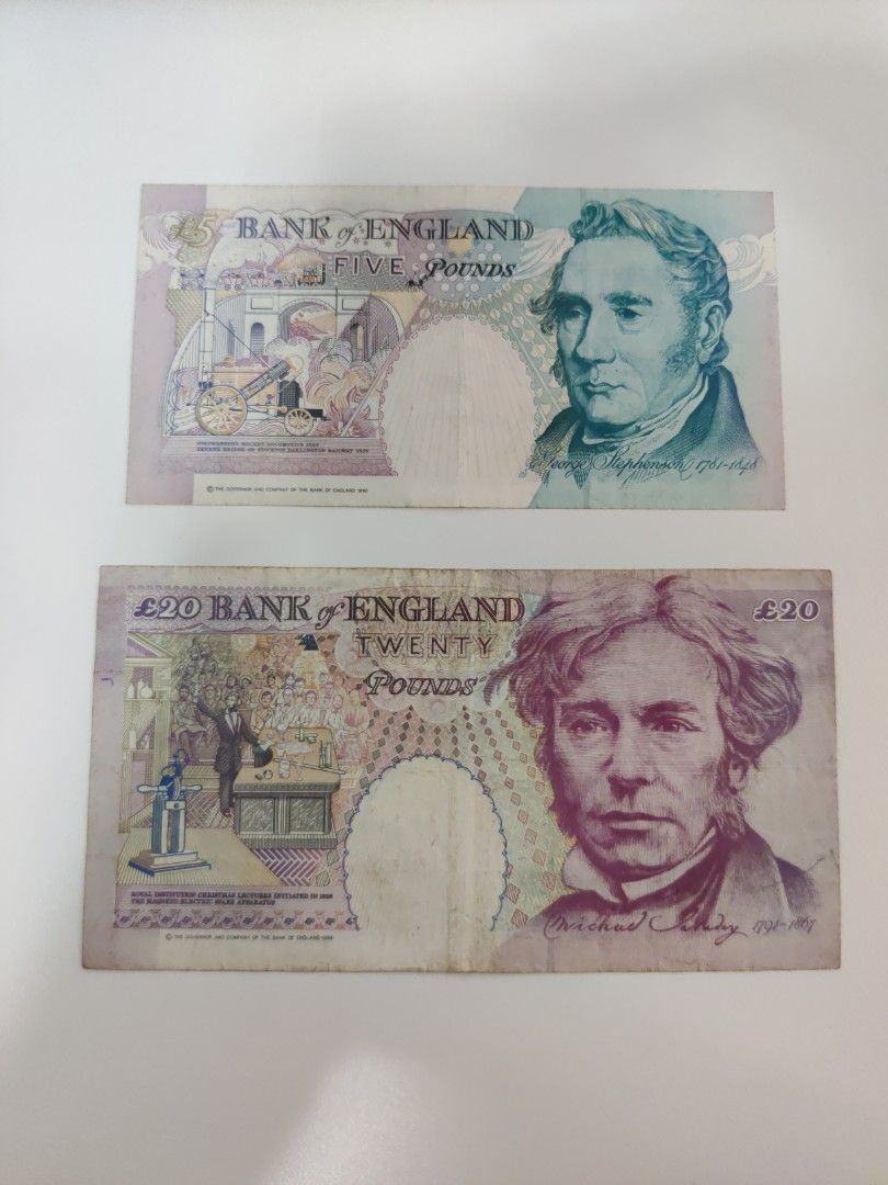 Old England UK bank note, Hobbies & Toys, Collectibles & Memorabilia ...