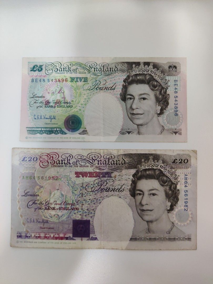 Old England UK bank note, Hobbies & Toys, Collectibles & Memorabilia ...