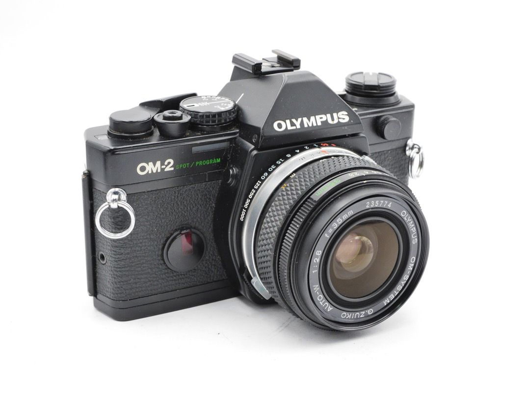 Olympus OM2 Spot Program Film SLR + 35mm F2.8 Zuiko Lens [FILM TESTED ...