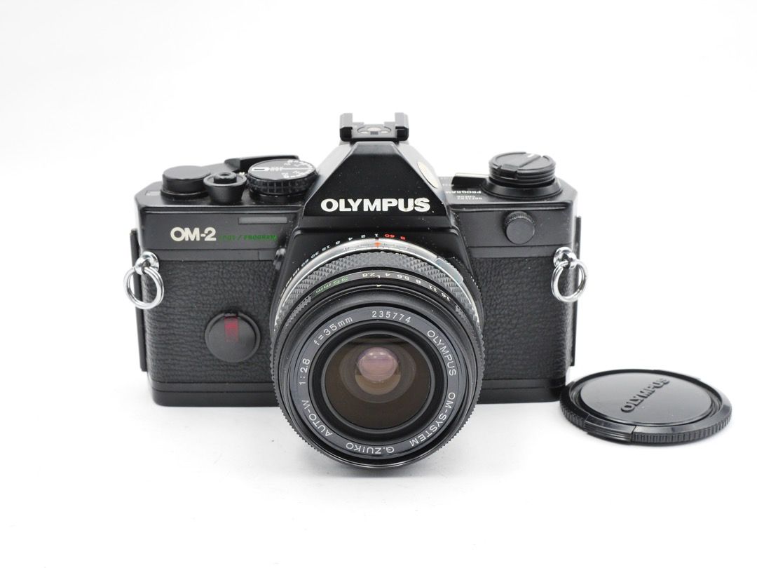 Olympus OM2 Spot Program Film SLR + 35mm F2.8 Zuiko Lens [FILM TESTED ...