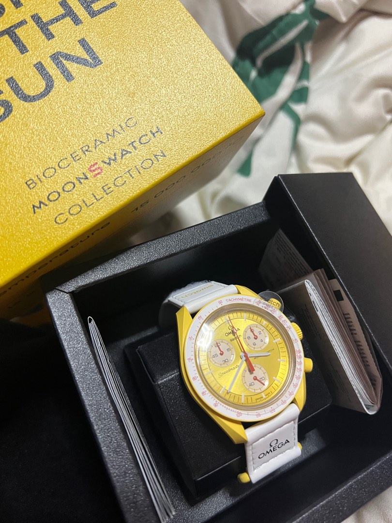 Omega Swatch - Mission to the Sun, Women's Fashion, Watches & Accessories, Watches on Carousell