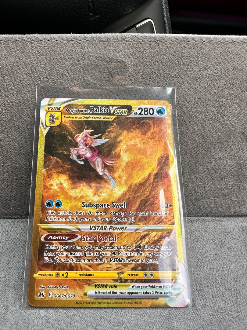 Origin Forme Palkia GOLD , Hobbies & Toys, Memorabilia & Collectibles ...