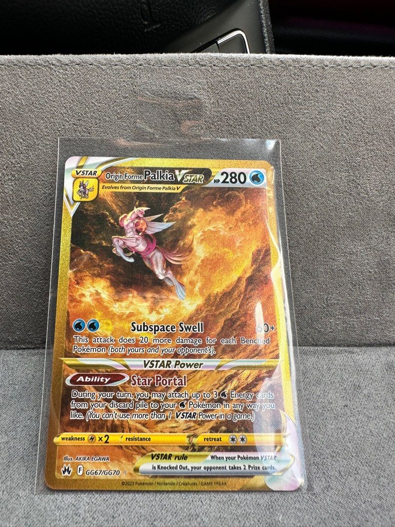 Origin Forme Palkia GOLD , Hobbies & Toys, Memorabilia & Collectibles ...