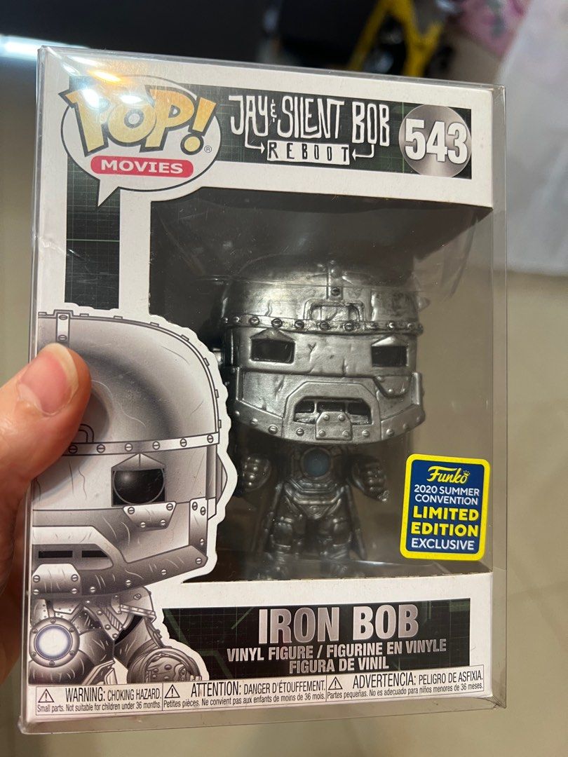Original Funko Pop Iron Bob #543 2020 Summer Convention Limited edition ...