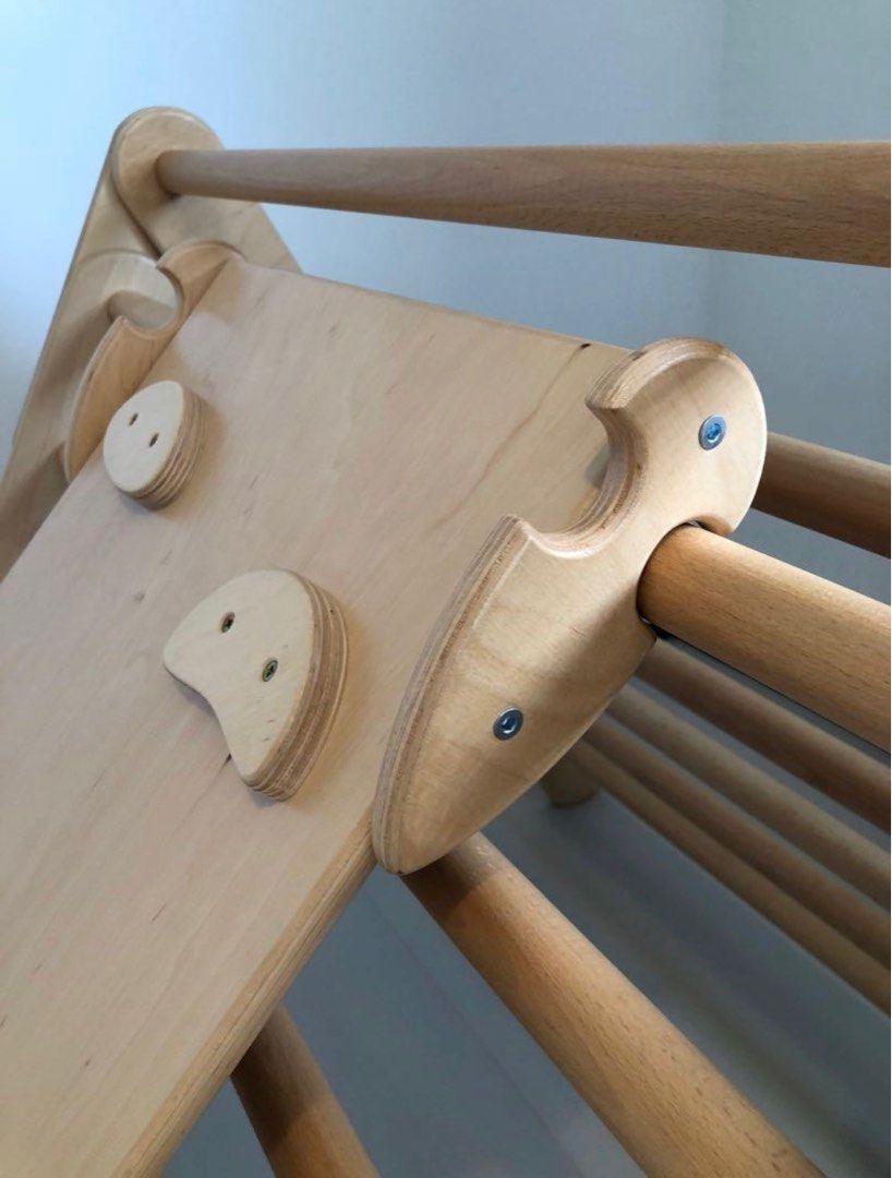 Original Pikler Triangle, Bridge, Arch, Montessori, Babies & Kids ...