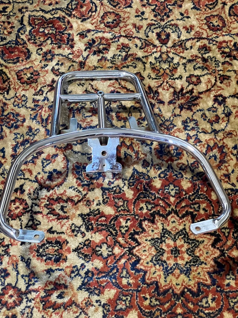 Original Vespa Rear rack ( Lx, primavera), Motorcycles, Motorcycle ...
