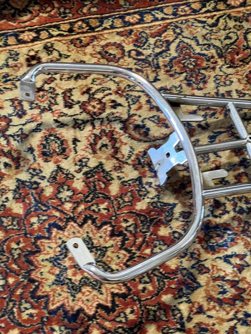 Original Vespa Rear rack ( Lx, primavera), Motorcycles, Motorcycle ...
