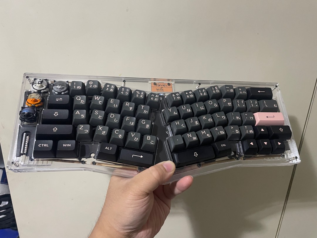 WTS (Nego Available)Owlab Spring Acrylic Custom Mechanical Keyboard Kit ...