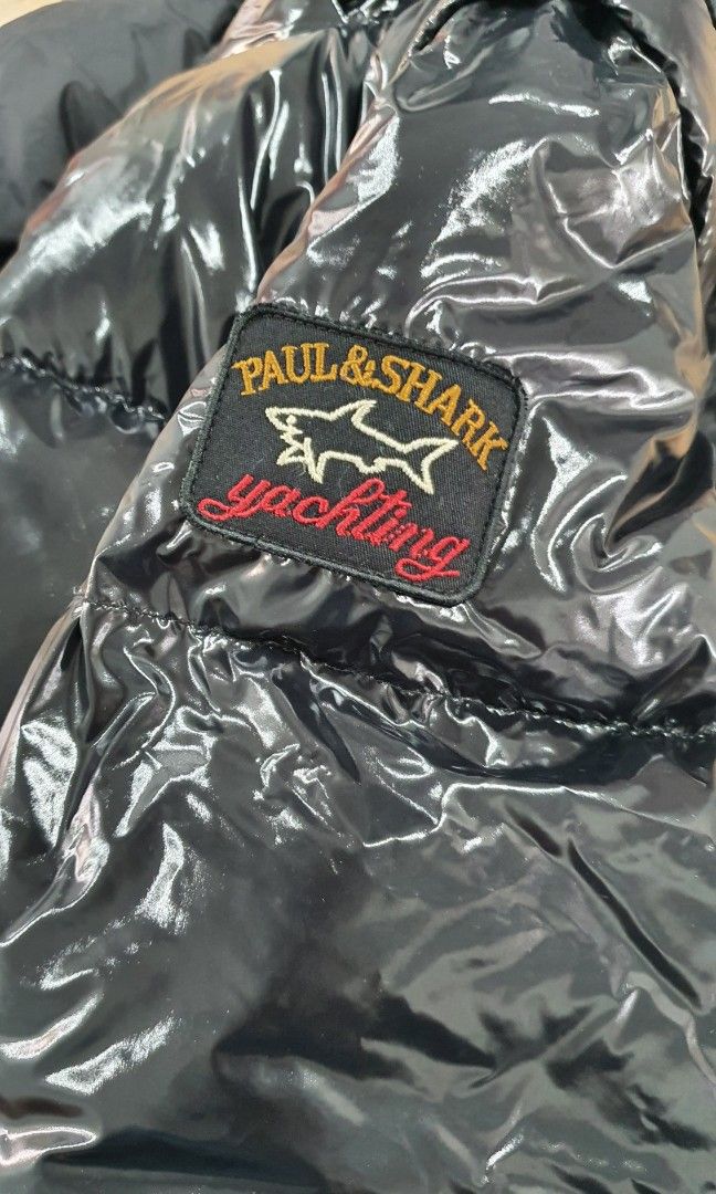 Paul & Shark Gloss Down puffer Jacket (size L), Men's Fashion, Coats ...