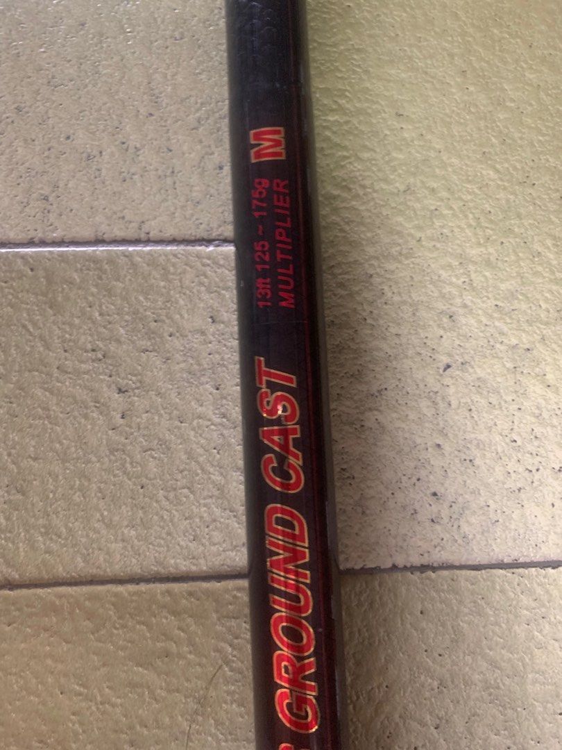 PENN INXS GROUND CAST 13ft multiplier surf rod, Sports Equipment ...