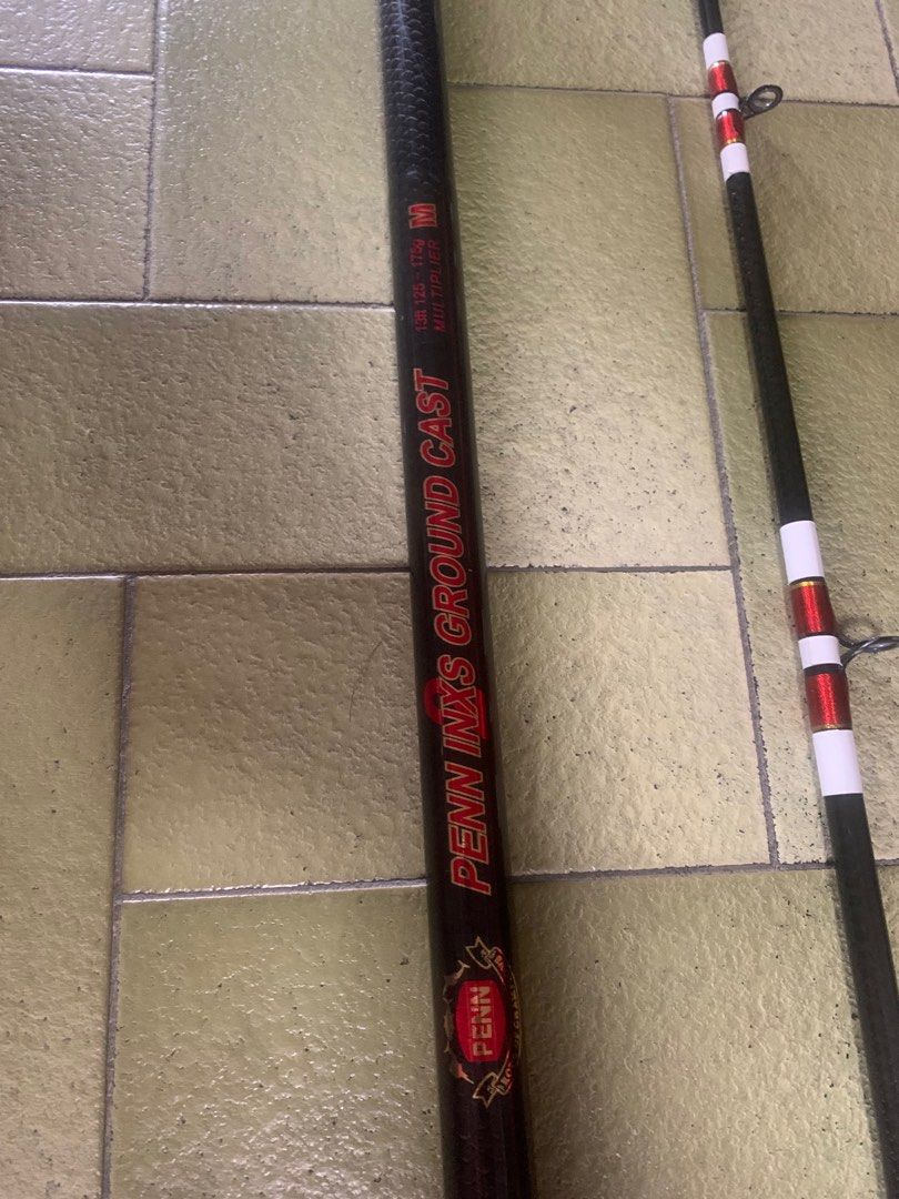 PENN INXS GROUND CAST 13ft multiplier surf rod, Sports Equipment ...