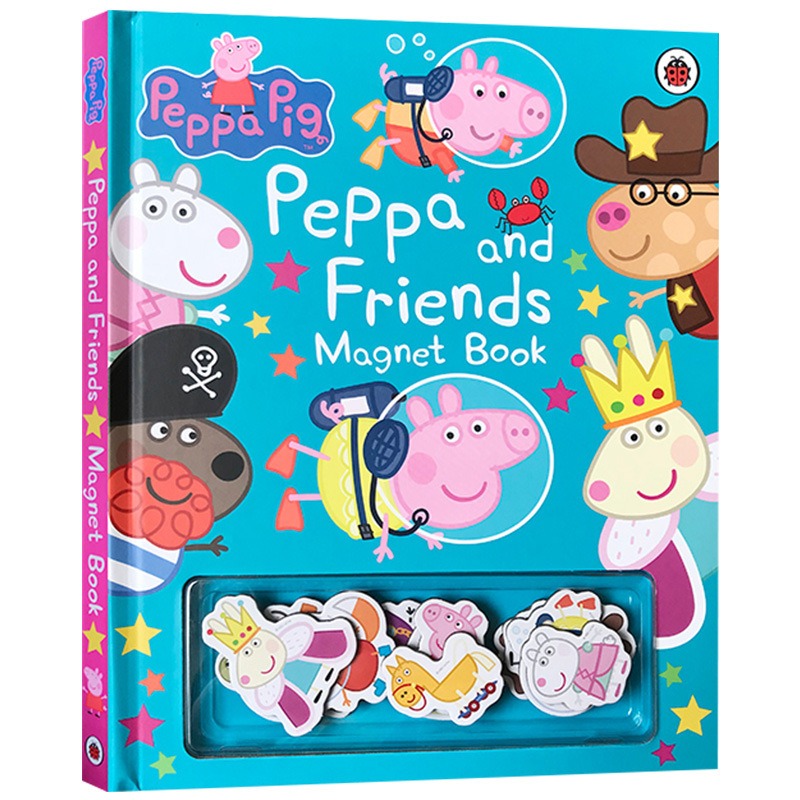Peppa and Friends Magnet Book, Hobbies & Toys, Books & Magazines ...