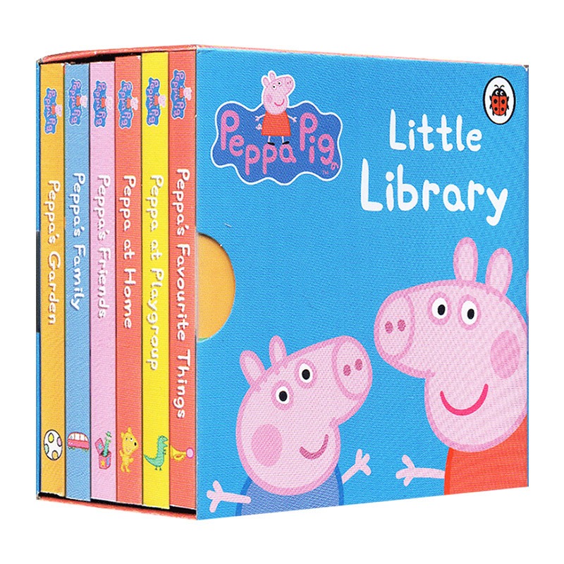Peppa Pig Little Library, Hobbies & Toys, Books & Magazines, Children's ...