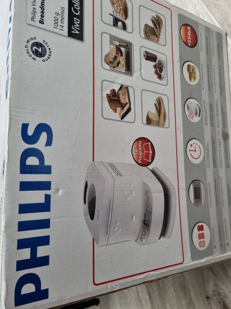 Philips breadmaker viva collection, TV & Home Appliances, Kitchen ...