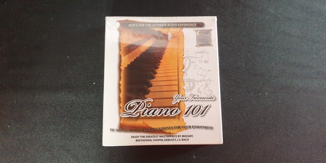 Piano 101: Your Favorite (6CD), Hobbies & Toys, Music & Media, CDs ...