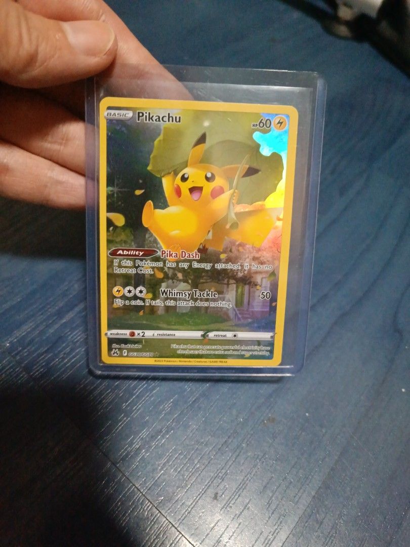 Pikachu Crown Zenith Galarian Gallery GG30, Hobbies & Toys, Toys ...