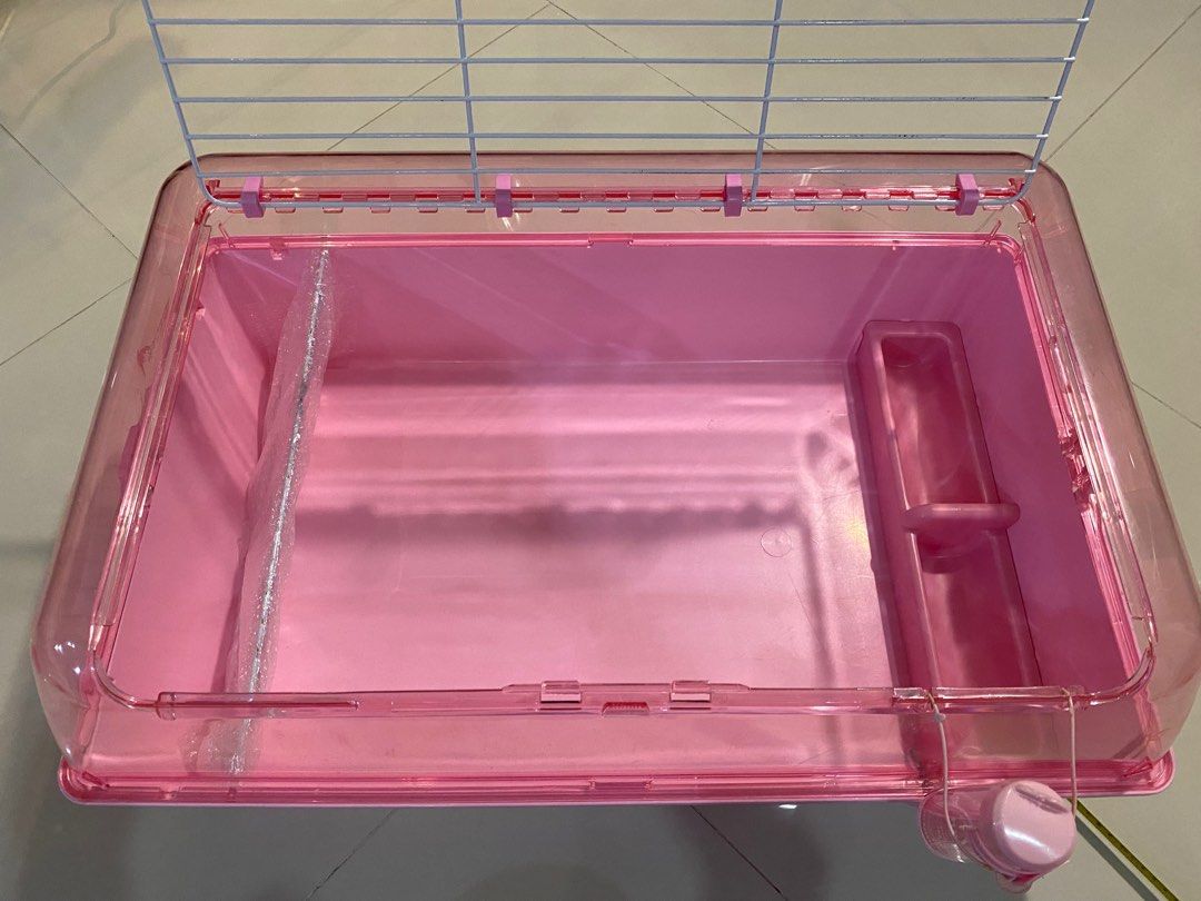 Pink hideout for rabbits and small animals, Pet Supplies, Homes & Other ...