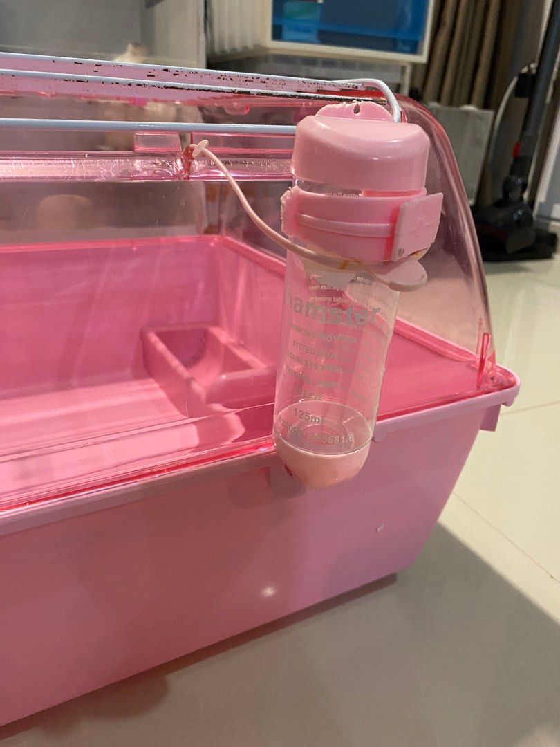 Pink hideout for rabbits and small animals, Pet Supplies, Homes & Other ...