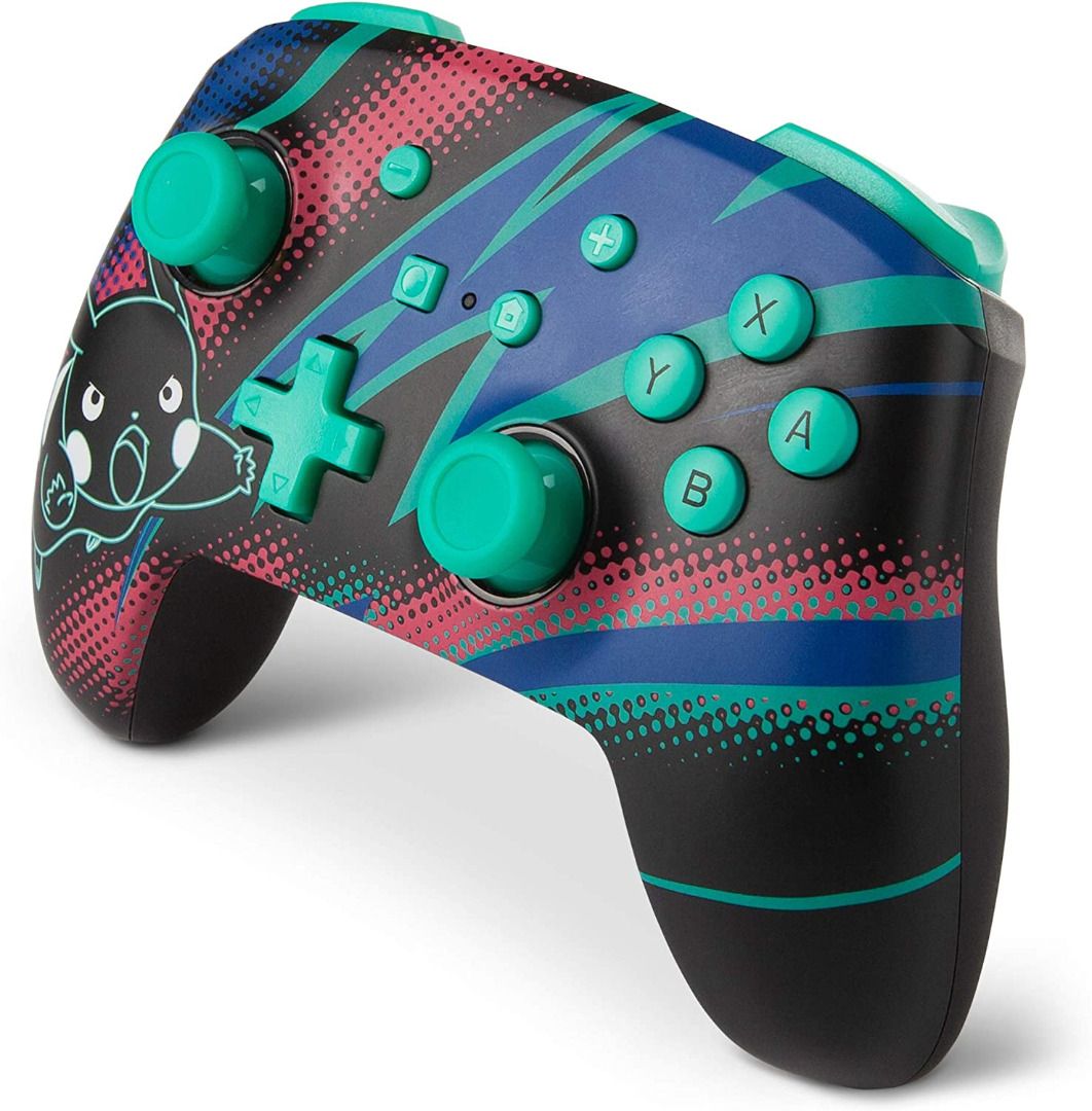 Pokemon Neon Pikachu Pro Wireless Switch Controller, Video Gaming ...