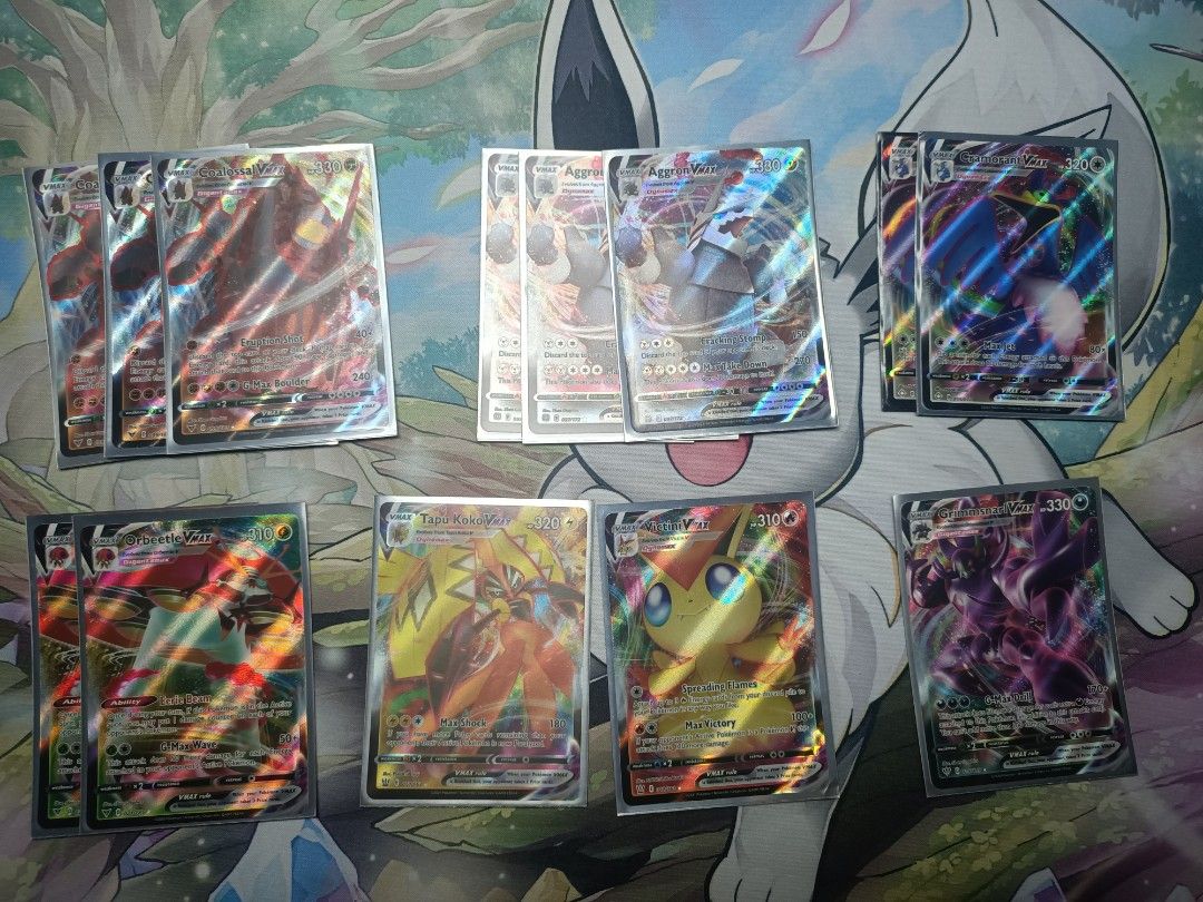 Pokemon VMAX cards, Hobbies & Toys, Toys & Games on Carousell