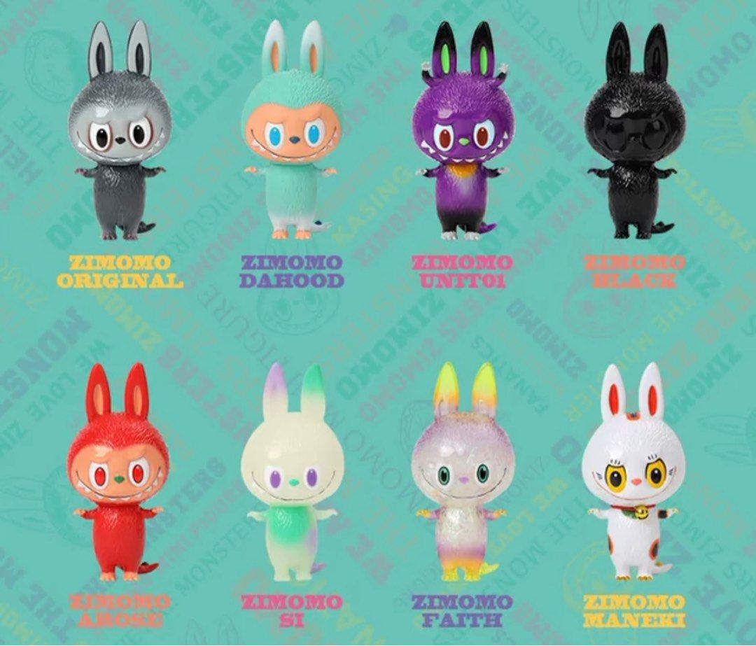 Pop mart Labubu 迷你 zimomo 第三代 指定角色未拆盒, 興趣及遊戲, 玩具 & 遊戲類 - Carousell