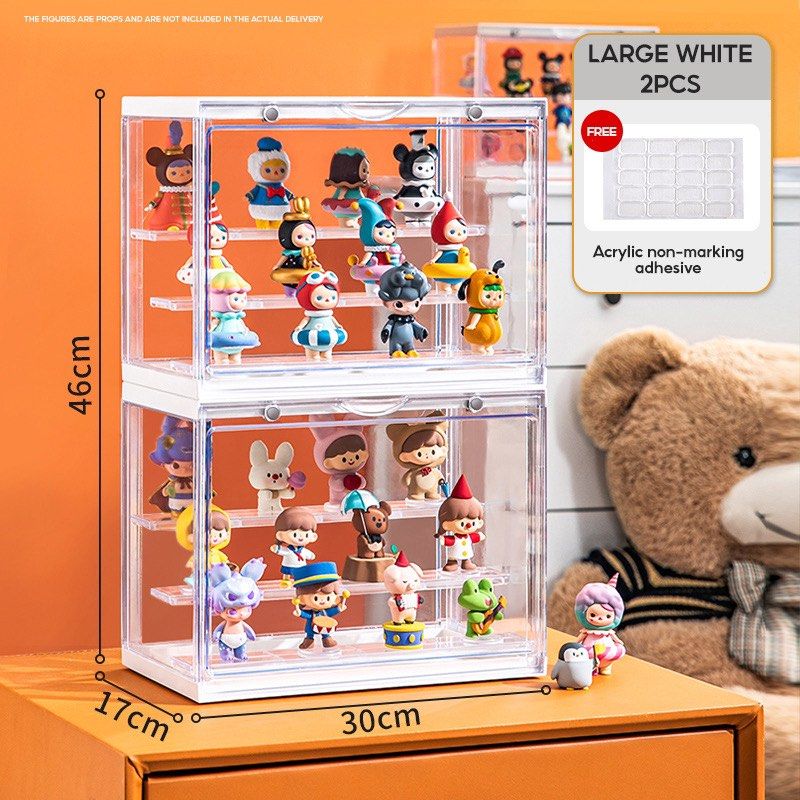 Popmart Large Display Magnetic Box Case, Hobbies & Toys, Toys & Games ...