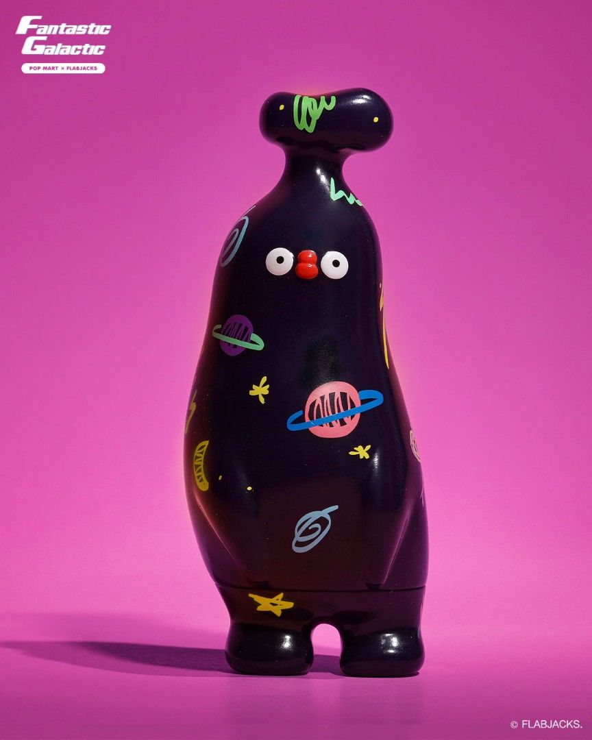 [POPMART NEW] POPMART FLABJACKS BANANA BOO FANTASTIC GALACTIC SERIES ...