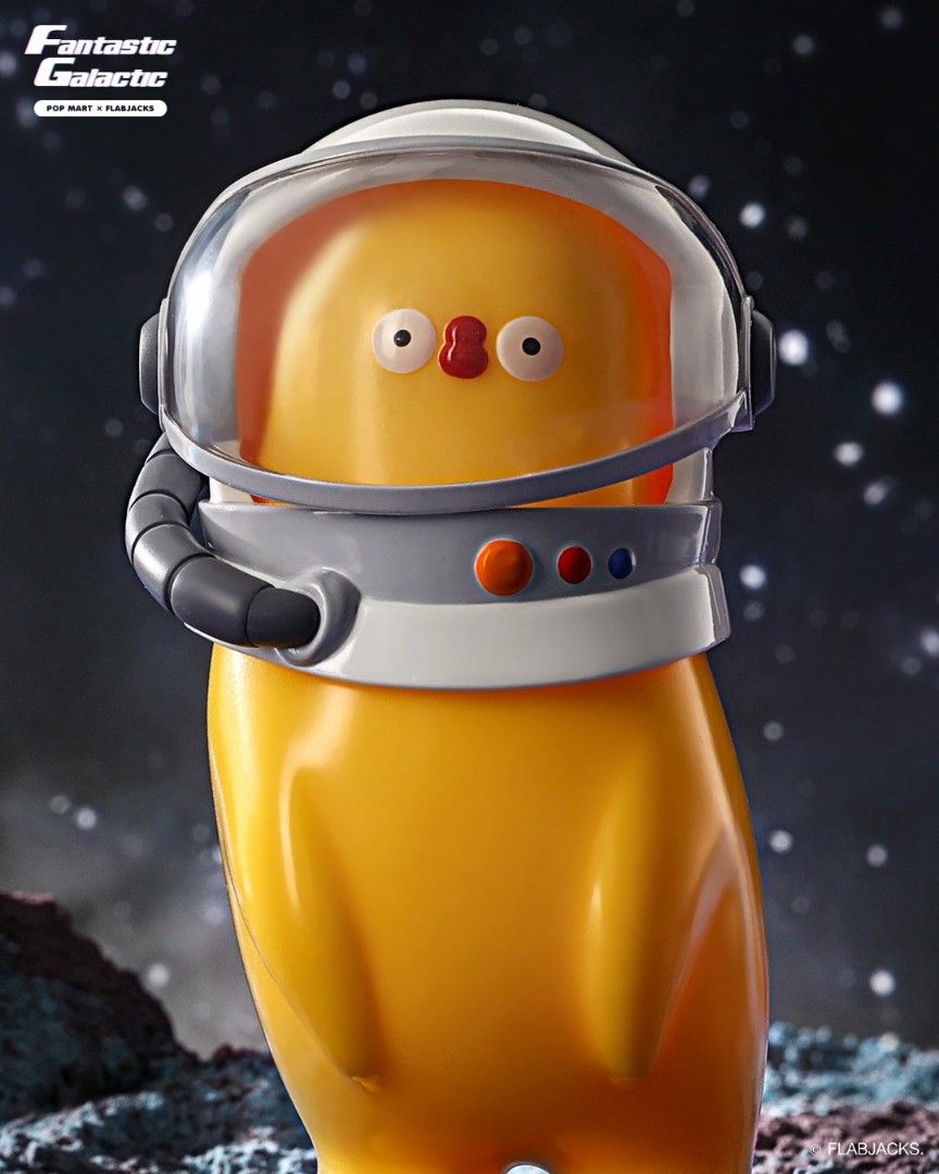 [POPMART NEW] POPMART FLABJACKS BANANA BOO FANTASTIC GALACTIC SERIES ...